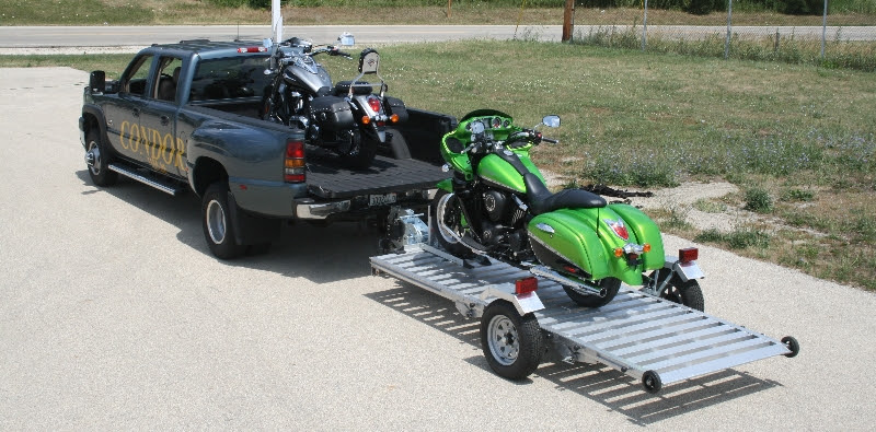 A Trailer That's A Ramp Too — Bikernet.com - Online Biker Magazine