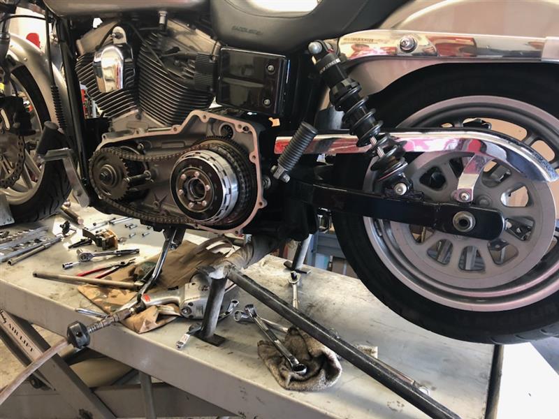 Dyna Chain Drive Installation — Bikernet.com - Online Biker Magazine