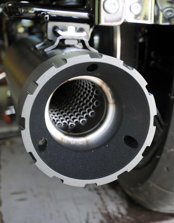 Firebrand Monarch 4.5 Slip-on Mufflers for HD Touring Models — Bikernet ...