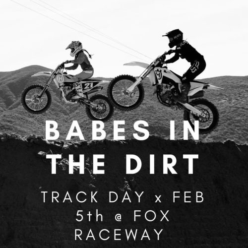 Babes in the Dirt Track Day Feb 5th — Bikernet.com - Online Biker Magazine