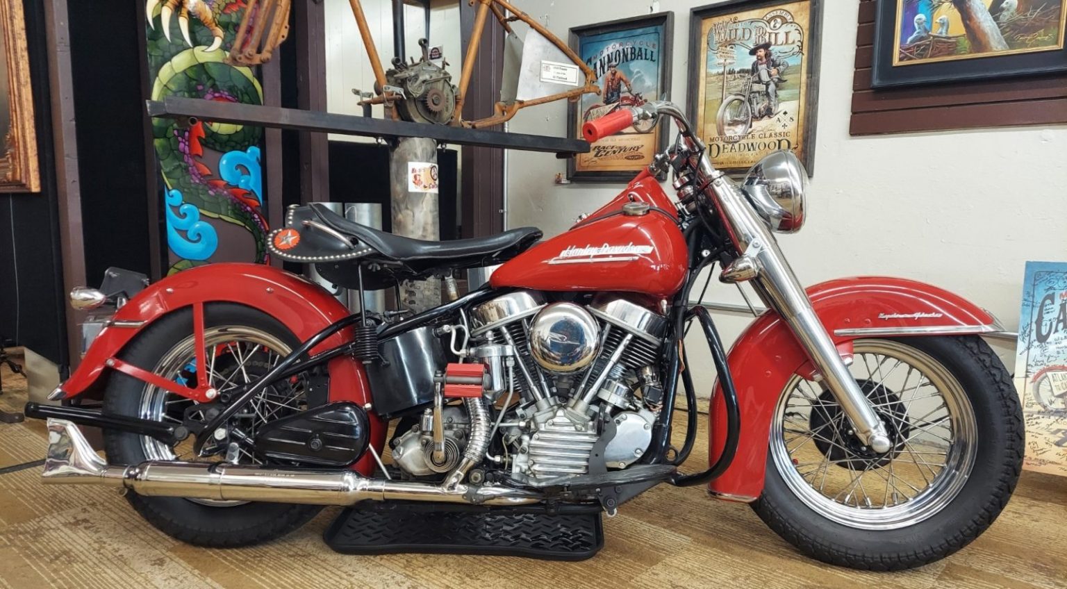 NEW PANHEAD ROLLS INTO THE EMPORIUM — Bikernet.com - Online Biker Magazine