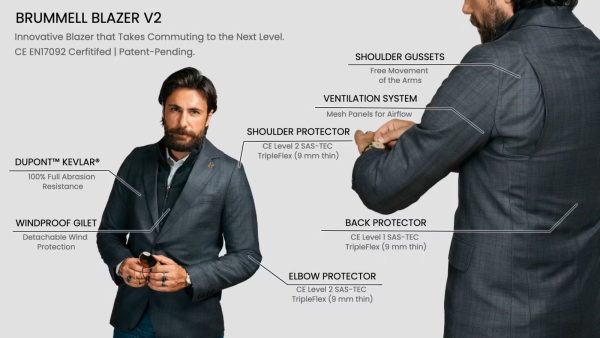 Brummell becomes the inventor of the World’s First Protective Blazer ...
